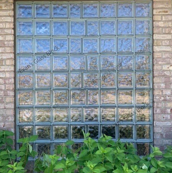 Glass Block Walls › Evan's Glass Block